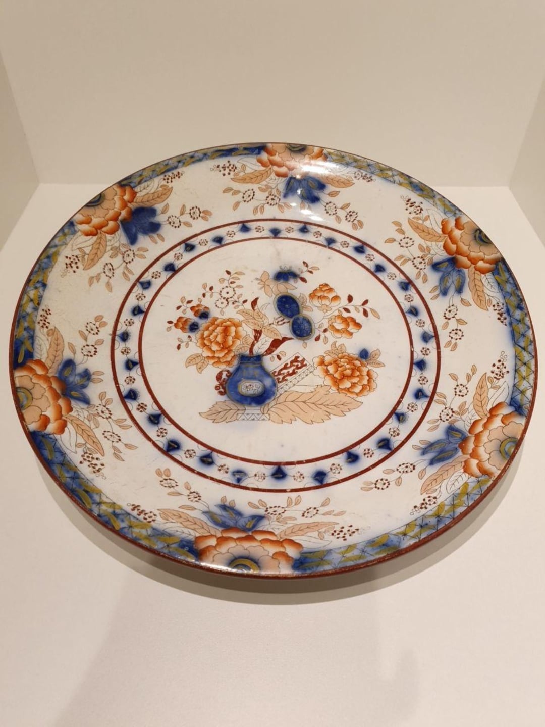 Petrus Regout Plate 1898, 19th Century Antiques Persian Design Largest ...