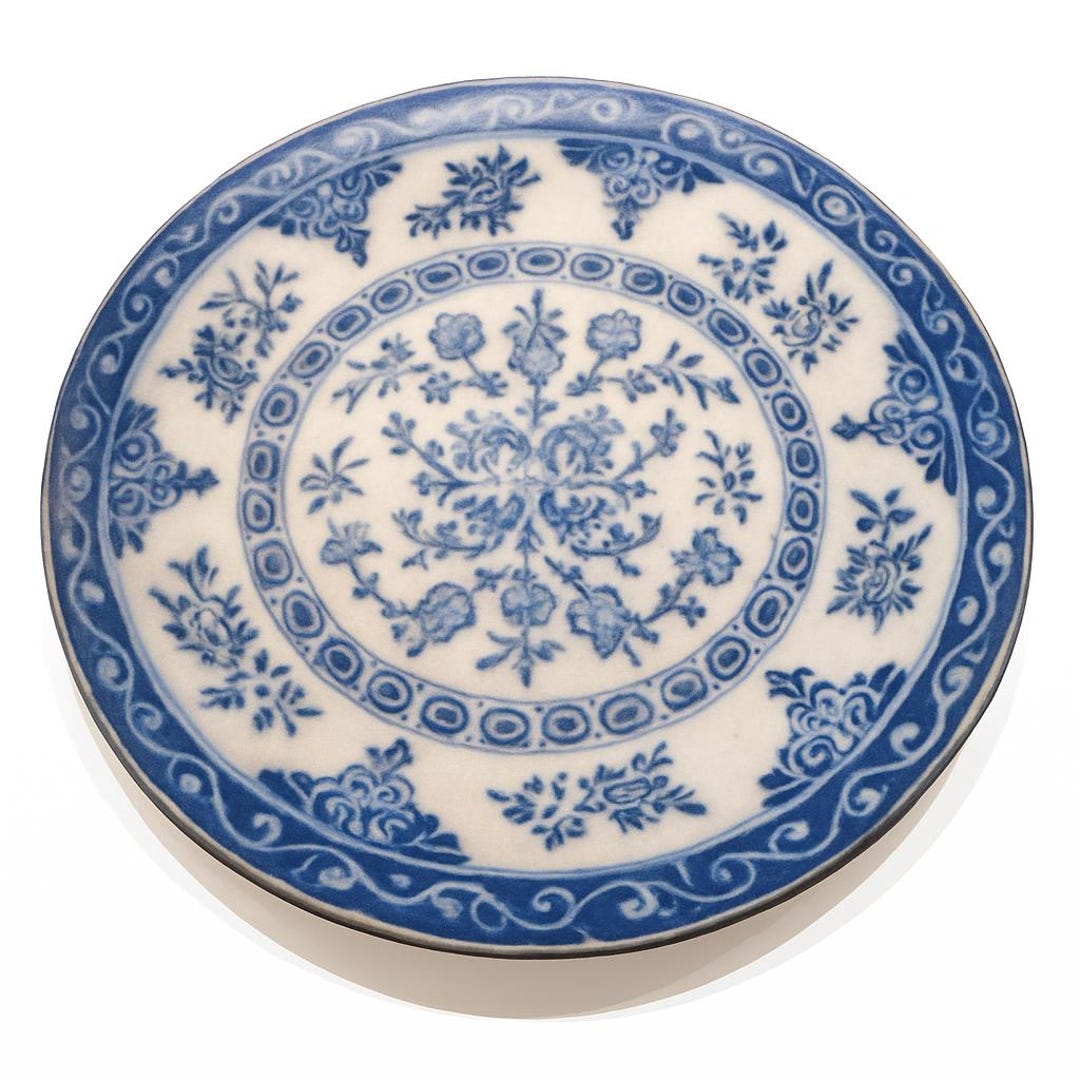 Massive Antique Petrus Regout Plate - 1920s Dutch Ceramic Collectible ...