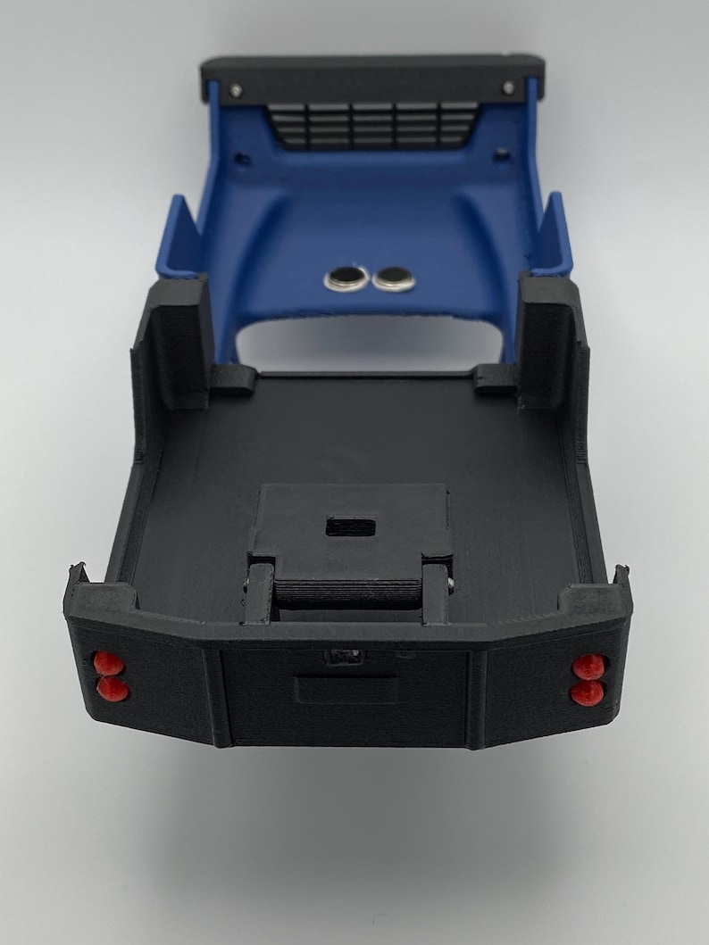 Axial SCX24 RC Truck Body Shell Blue Chevy3800 1955 Flatbed Fits C10 ...