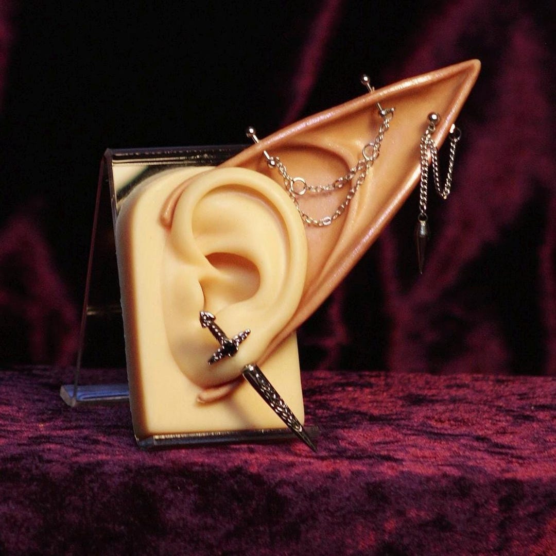 Custom Elf Ears Personalized Handmade for Cosplay Medieval Festival JDR ...
