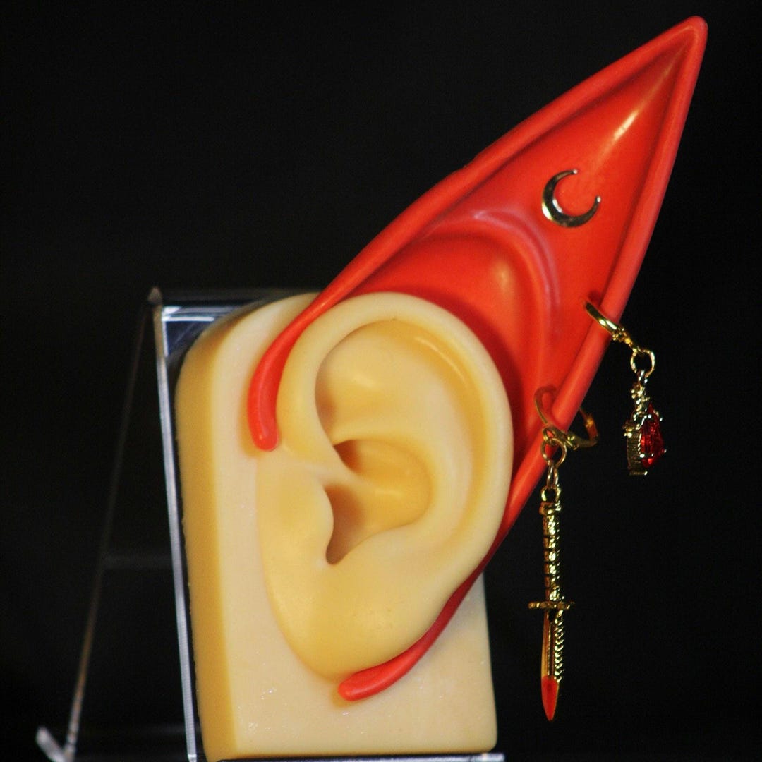 Custom Elf Ears Handmade for Cosplay Medieval Festival RPG LARP ...