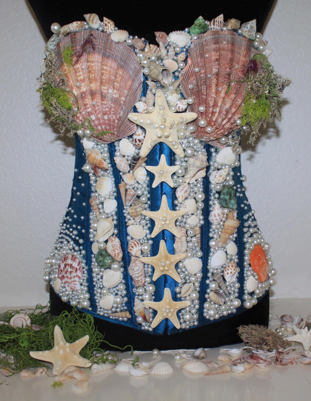 Mermaid/siren Corset - Etsy