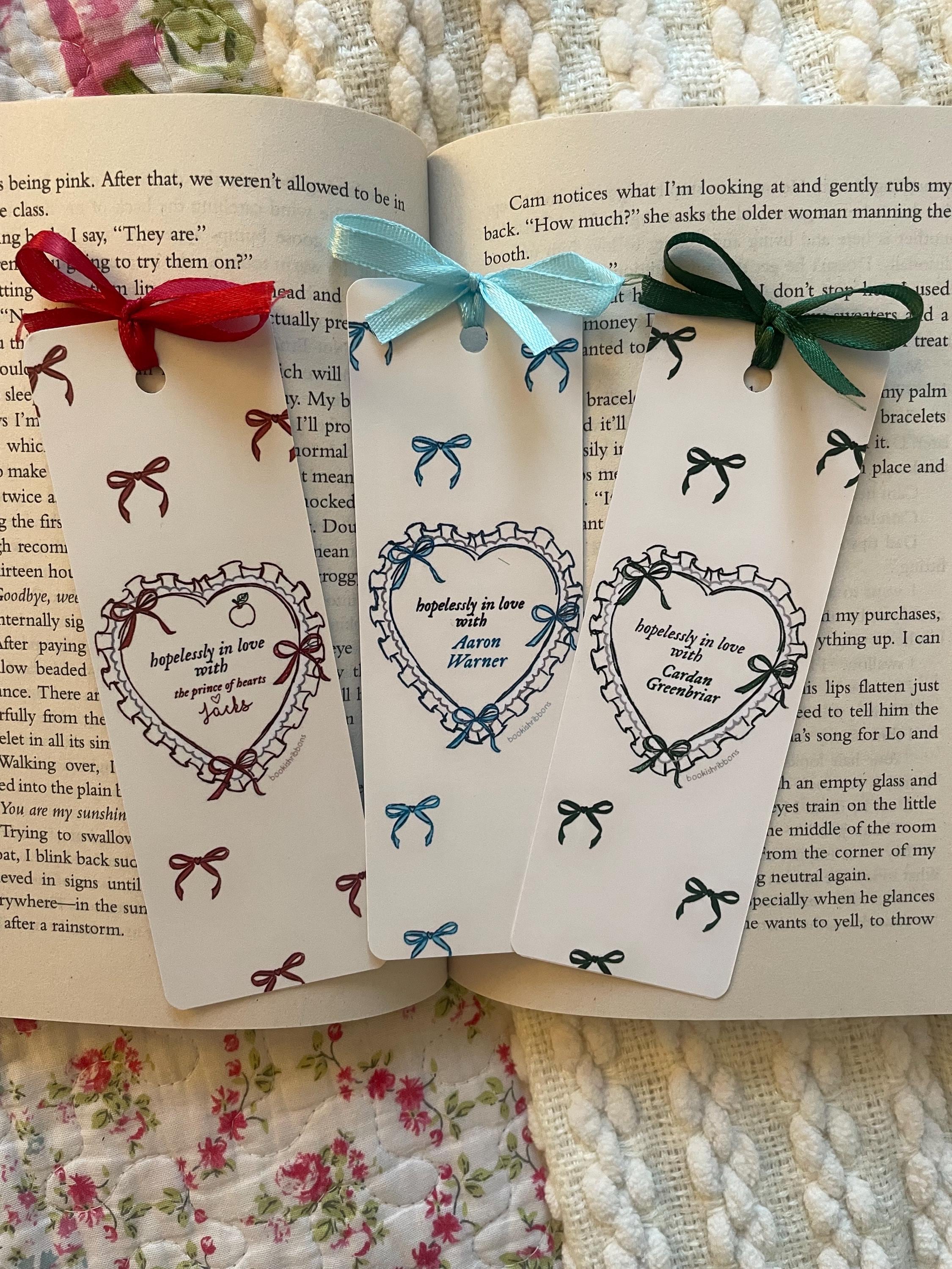 Hopelessly in Love With Aaron Warner Cardan Greenbriar Jacks Bookmark ...
