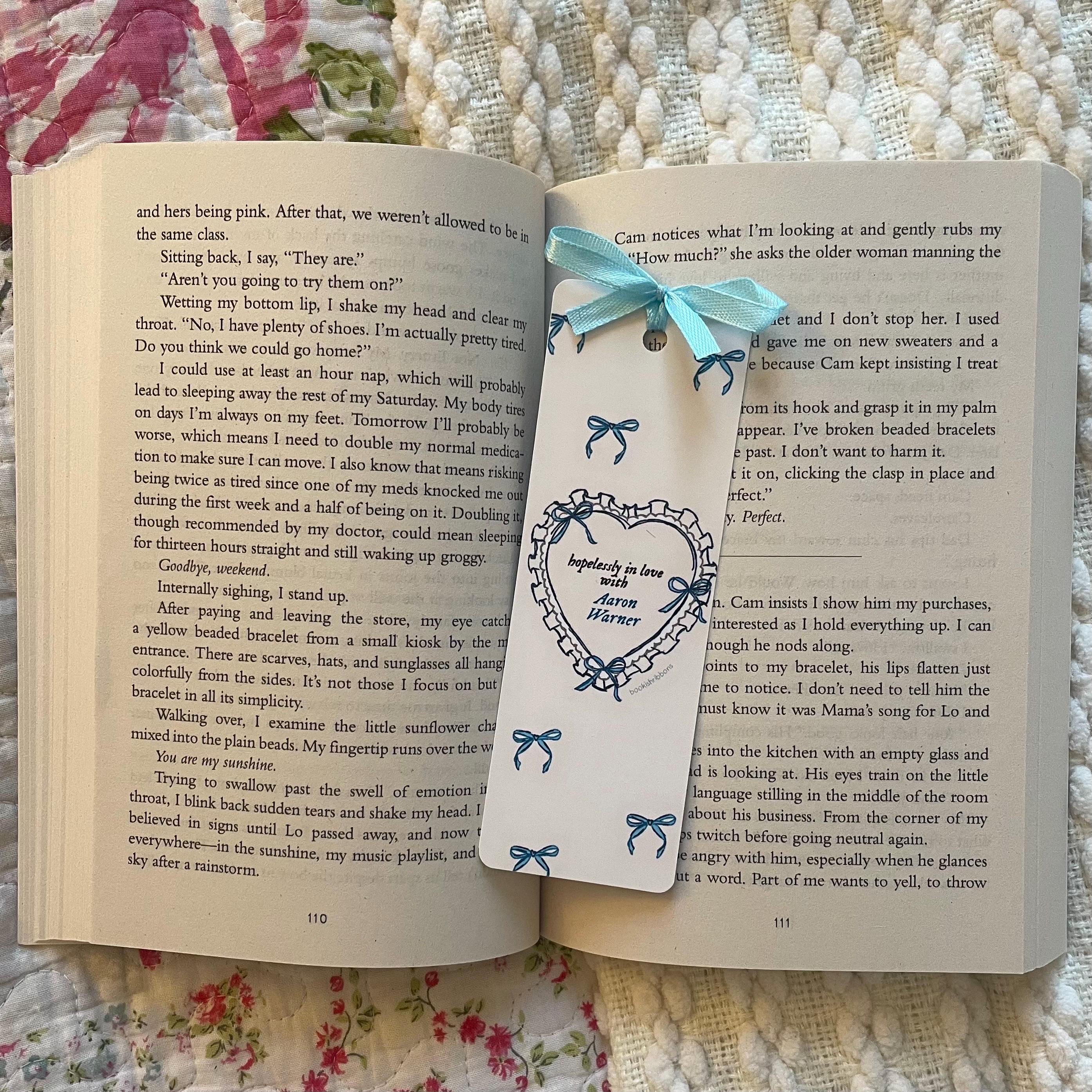 Hopelessly in Love With Aaron Warner Cardan Greenbriar Jacks Bookmark ...
