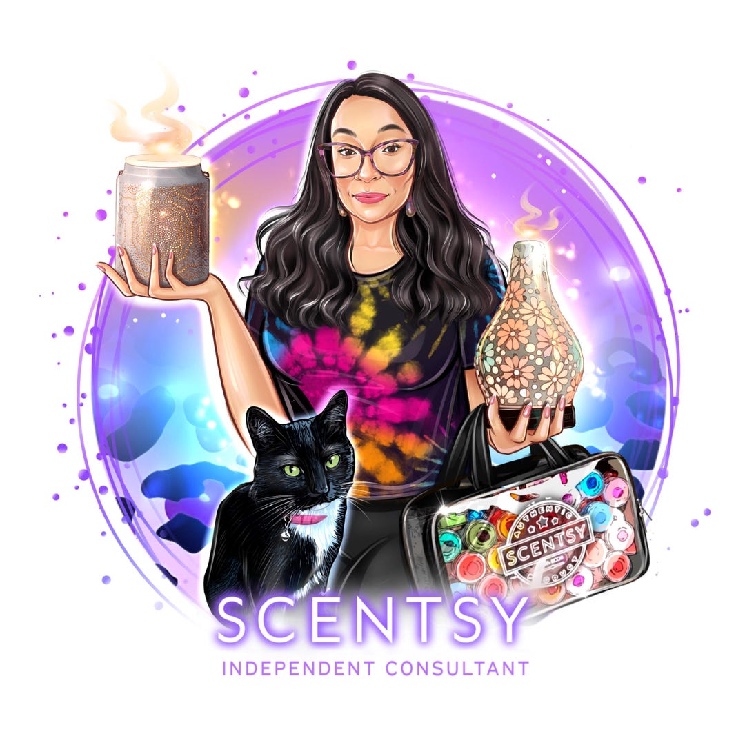 Scentsy Consultant Logo, Scentsy, Scentsy Cartoon Logo, Scented Wax ...