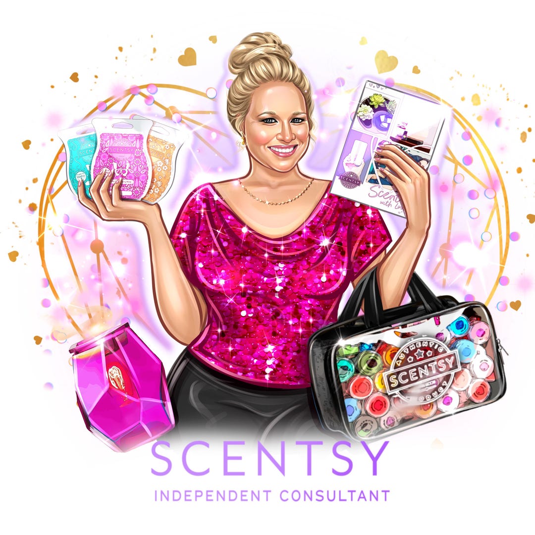 Scentsy Consultant Logo, Scentsy, Scentsy Cartoon Logo, Scented Wax ...