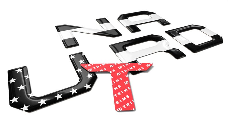 Bdtrims 3D Domed Letters Inserts Compatible With 2022-2026 Tundra ...