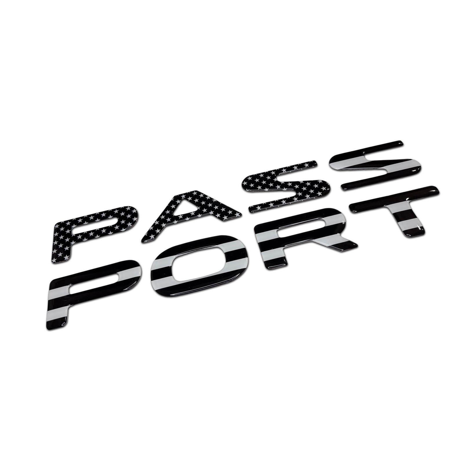 Bdtrims 3D Domed Letters Inserts Compatible With 2026+ Honda Passport ...