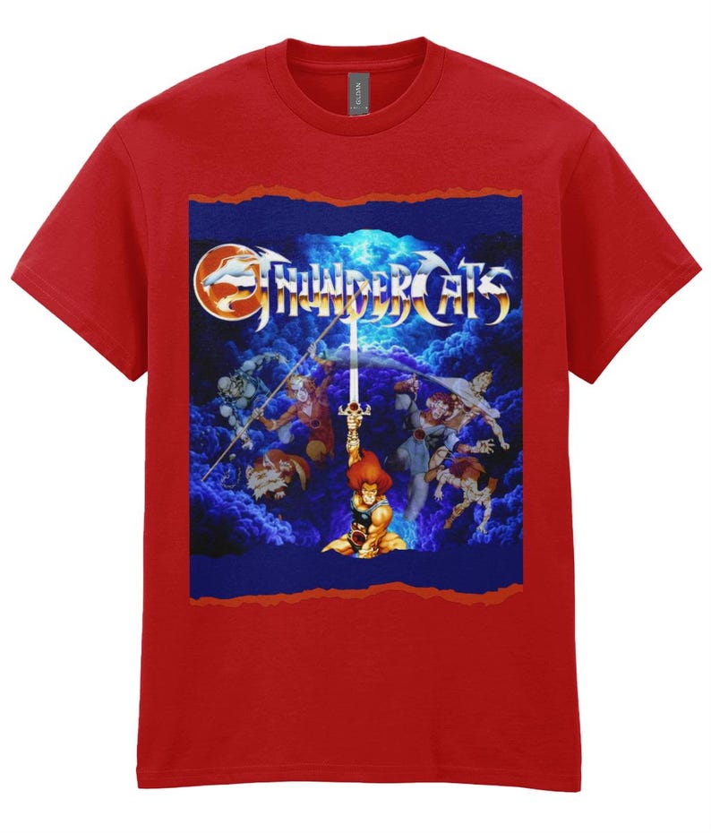 Thundercats Retro 1980s Cartoon T-shirt | Geek Commodore Spectrum Game ...