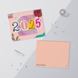 Quirky Millennial Wall Calendar Perfect for Retro Babes Wall Calendar ...