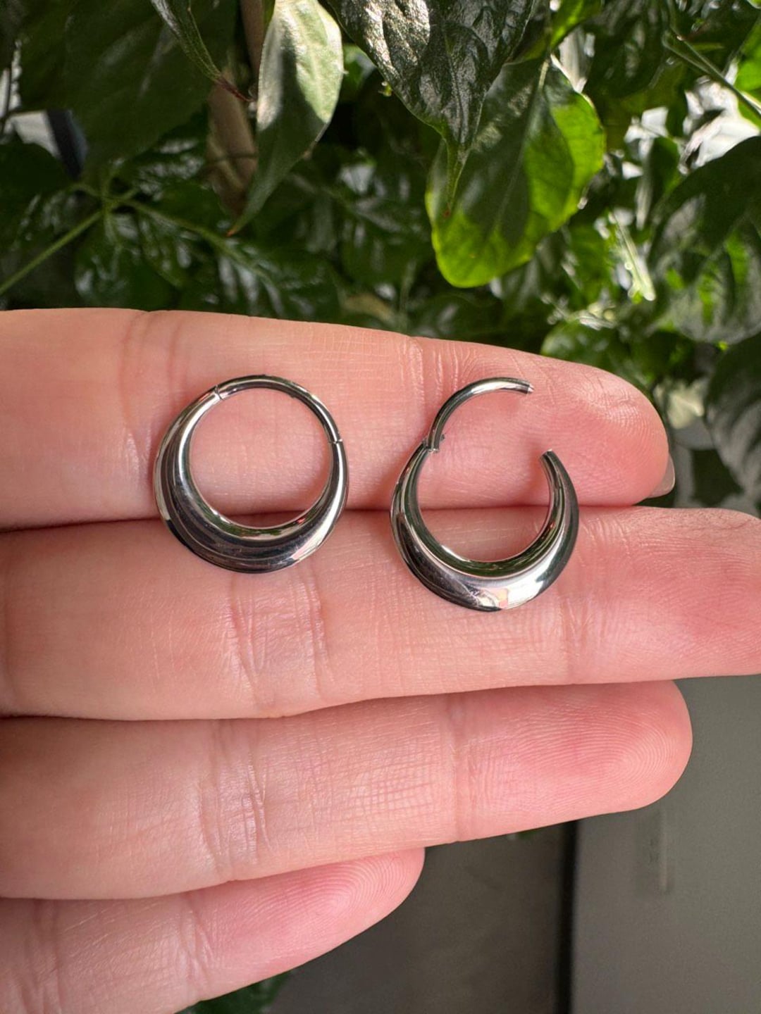 16G Surgical Steel Chunky Septum Ring/hinged Septum Clicker/thick ...
