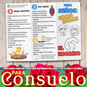 How to Pray Rosary for KIDS PDF: Instant Download Easy Prayer Guide for ...
