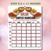 Salsa Contest Scorecard Template: Editable Printable (PDF) - Etsy