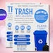Trash Bin Cleaning Service, Dumpster Cleaning Flyer, Trash Bin Cleaning ...