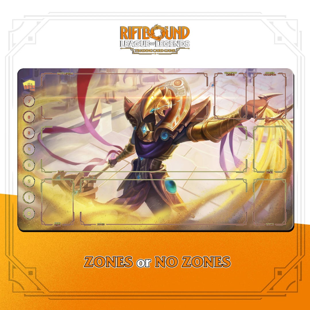 Azir LOL Playmat | Riftbound League of Legends TCG (24x14 Inches ...