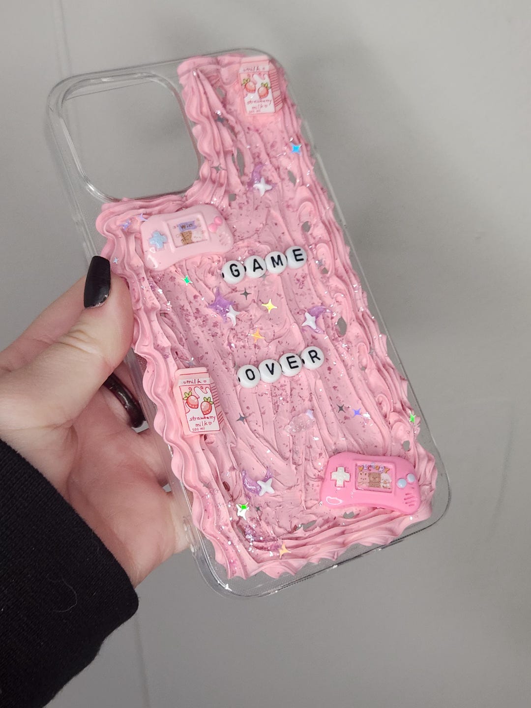 Game Over Gamer Girl Styled iPhone 16 Phone Case Decoden - Etsy