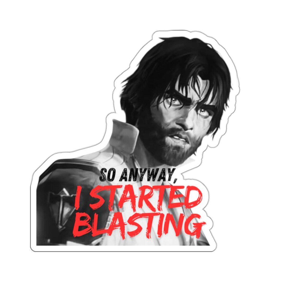 Arcane Sticker Gift for League of Legends Lover Jayce Sticker for ...