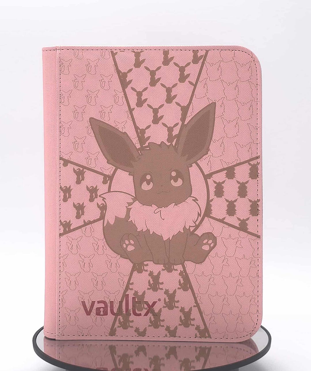 Eevee Laser Engraved TCG Vaultx Binder - 4 Pocket (holds 160 Cards, No ...