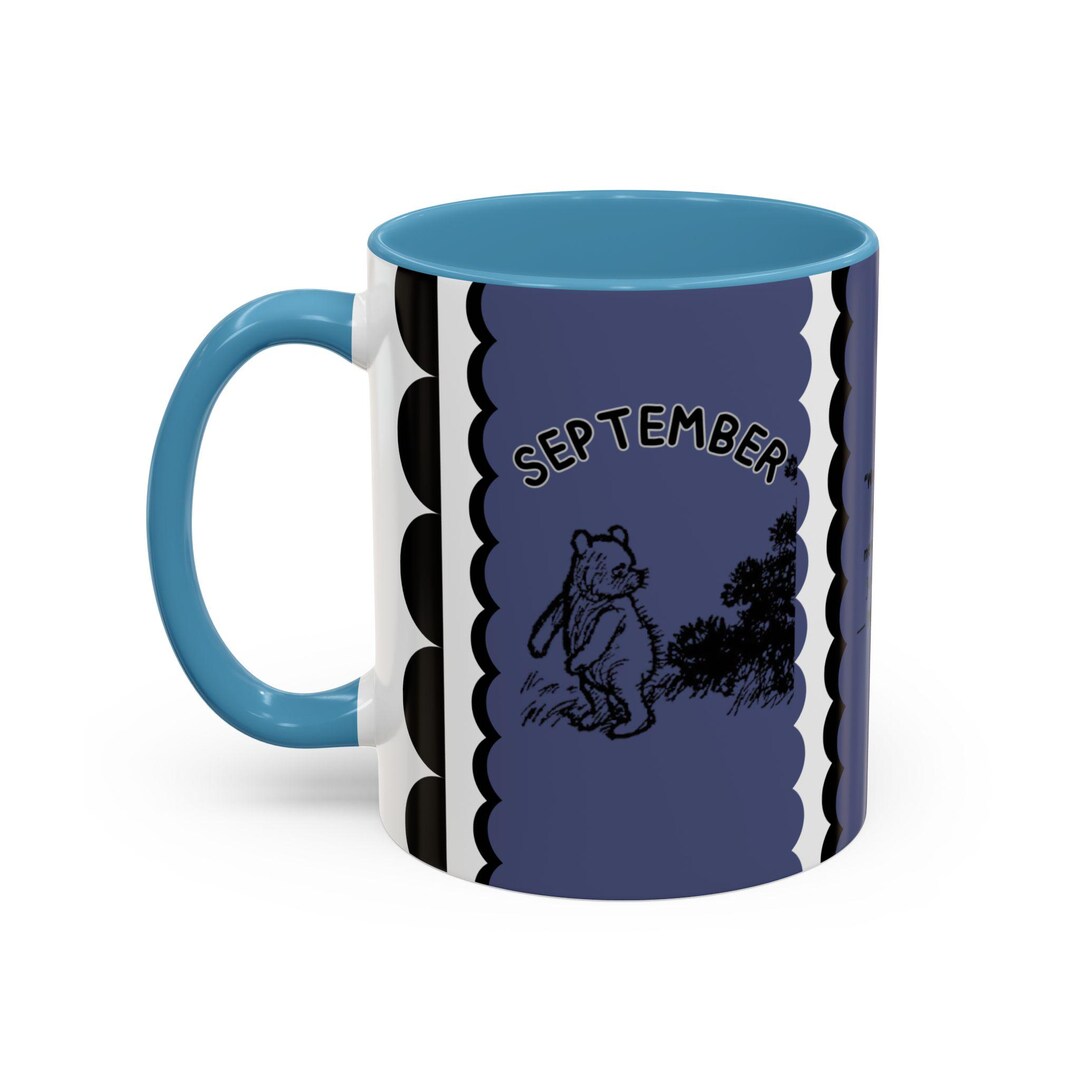 SEPTEMBER the Sweetest Winnie the Pooh Birthday Mug - Etsy