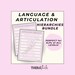 SLP Language & Articulation Hierarchy Guide (PDF) - Etsy