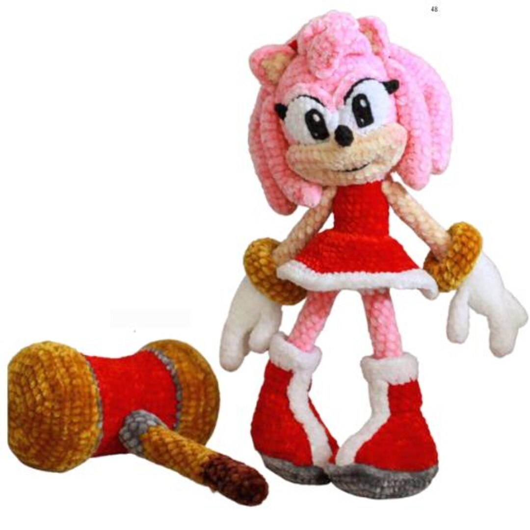 Pink Rascal Amigurumi Pattern | PDF Crochet Toy | DIY Amigurumi Toy ...