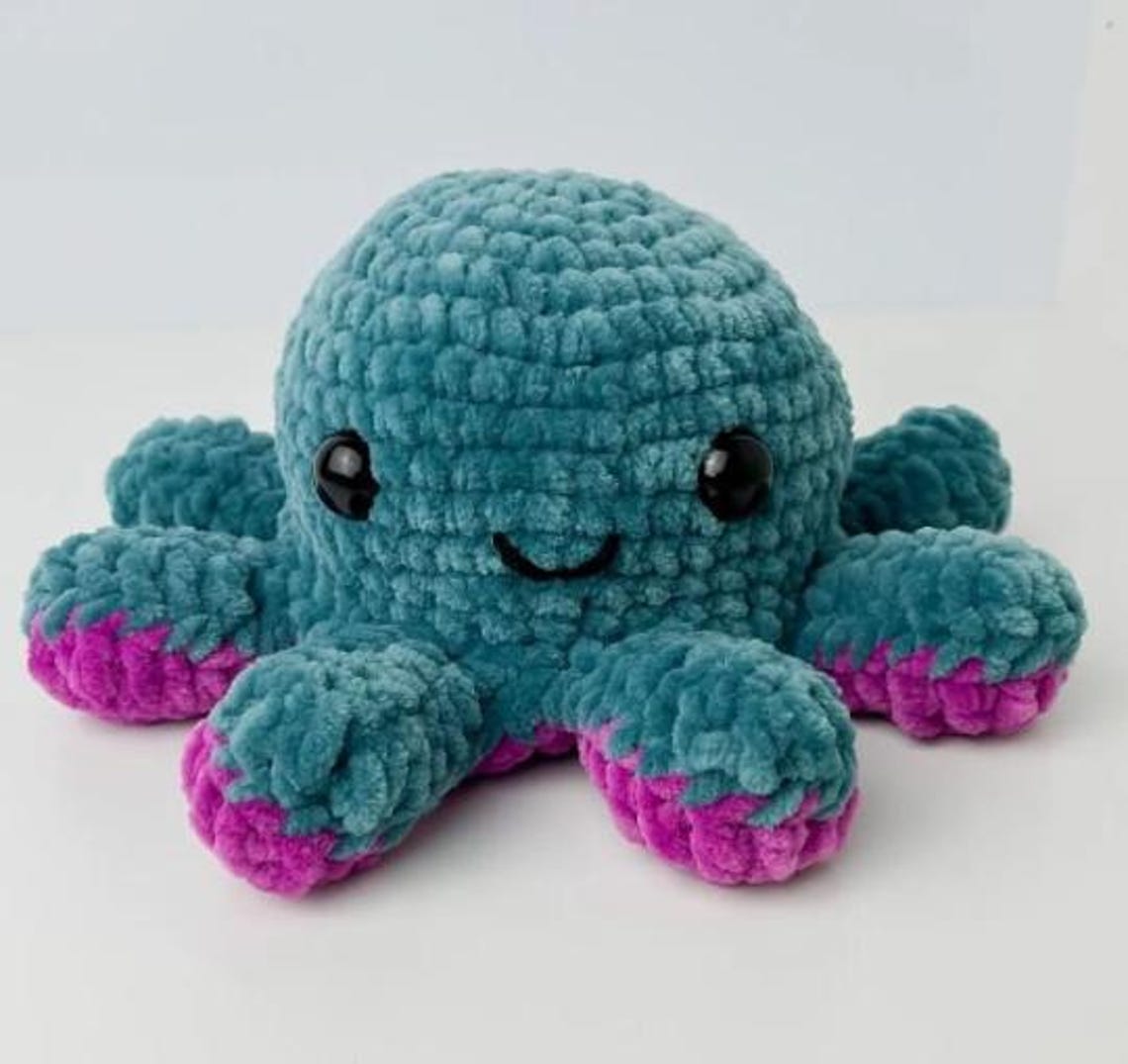 Reversible Octopus Crochet Pattern - How to Crochet Reversible Octopus ...