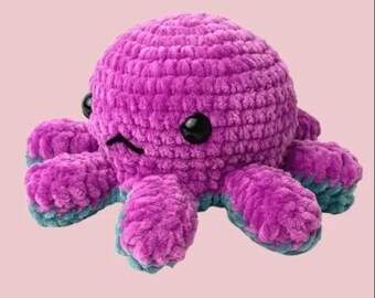 Reversible Octopus Crochet Pattern - How to Crochet Reversible Octopus ...