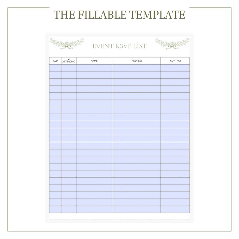 Editable Invite Set Green Bow Digital Invitation Template Party RSVP ...