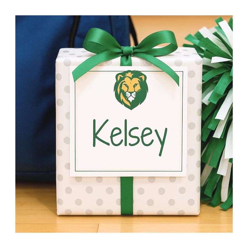 Digital Gift Tag Design Template Printable Favor Card Personalized ...
