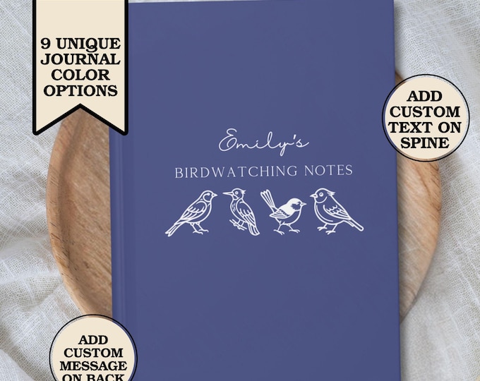 Vintage Book Birdwatcher’s Diary, Illustrated Birds Book - Etsy
