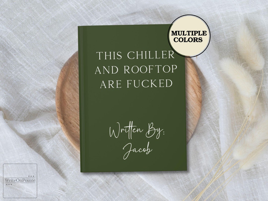 Funny HVAC Tech Gifts for Men Custom HVAC Journal for Boyfriend Husband ...