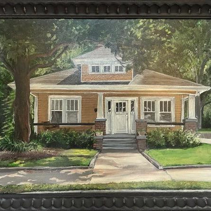 Custom House Portrait - Etsy