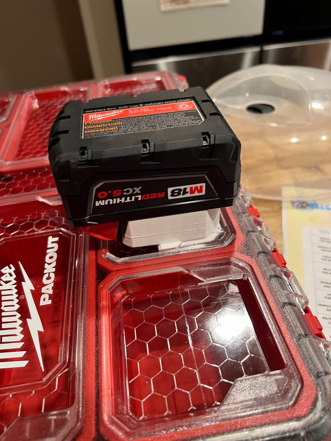 Milwaukee Battery Packout Mount - Etsy