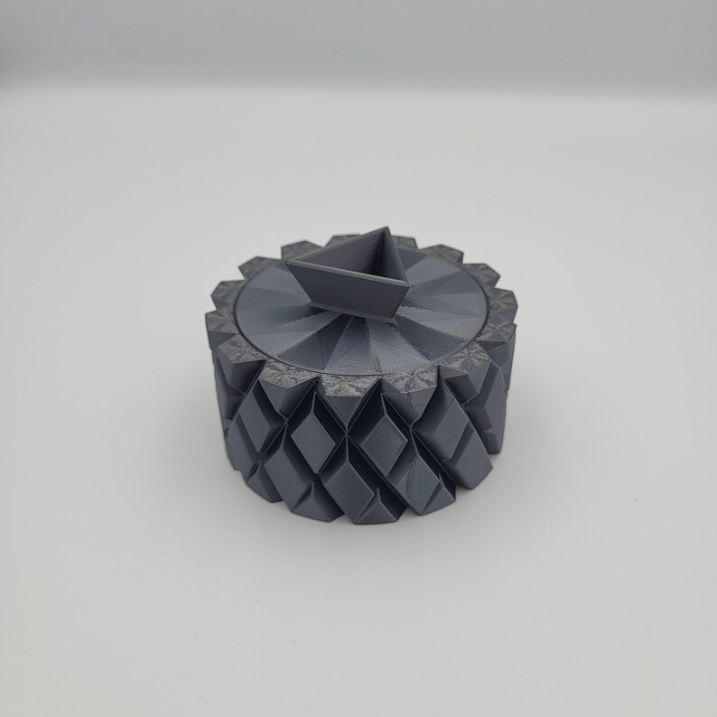 Geometric 3d-printed Container | Bold & Unique Small Storage Box With ...