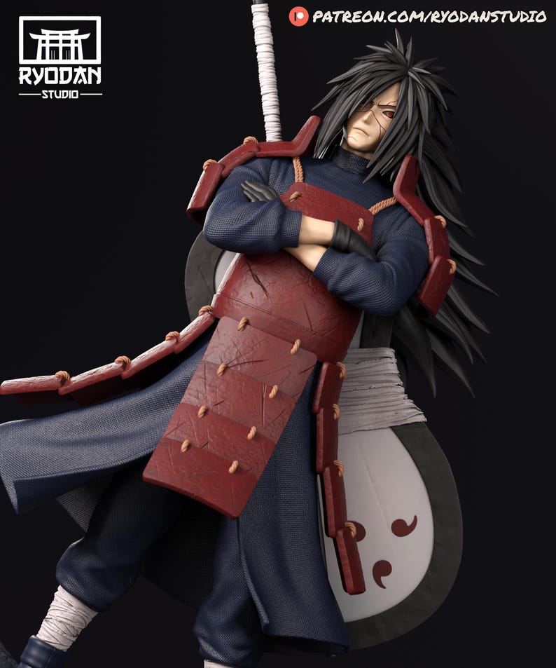 Madara Uchiha | 8K 3D Printed Figure | Model by Ryodan Studio | High ...
