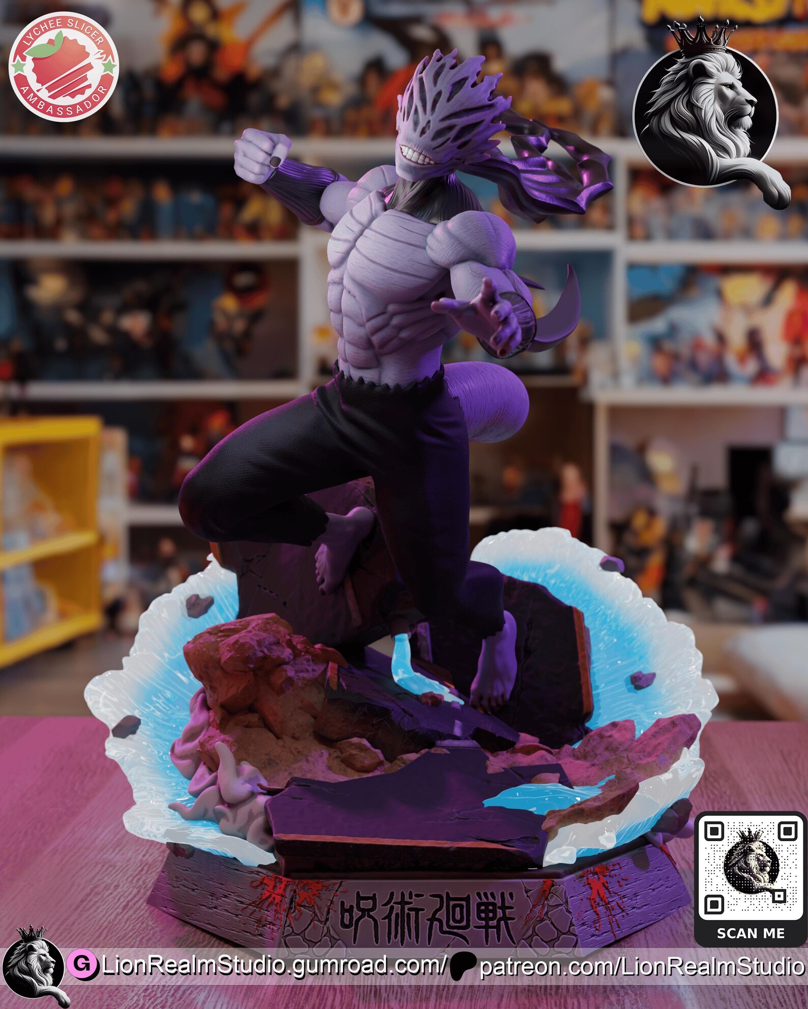 Mahito Jujutsu Kaisen | 8K 3D Printed Figure | Unpainted Model by ...