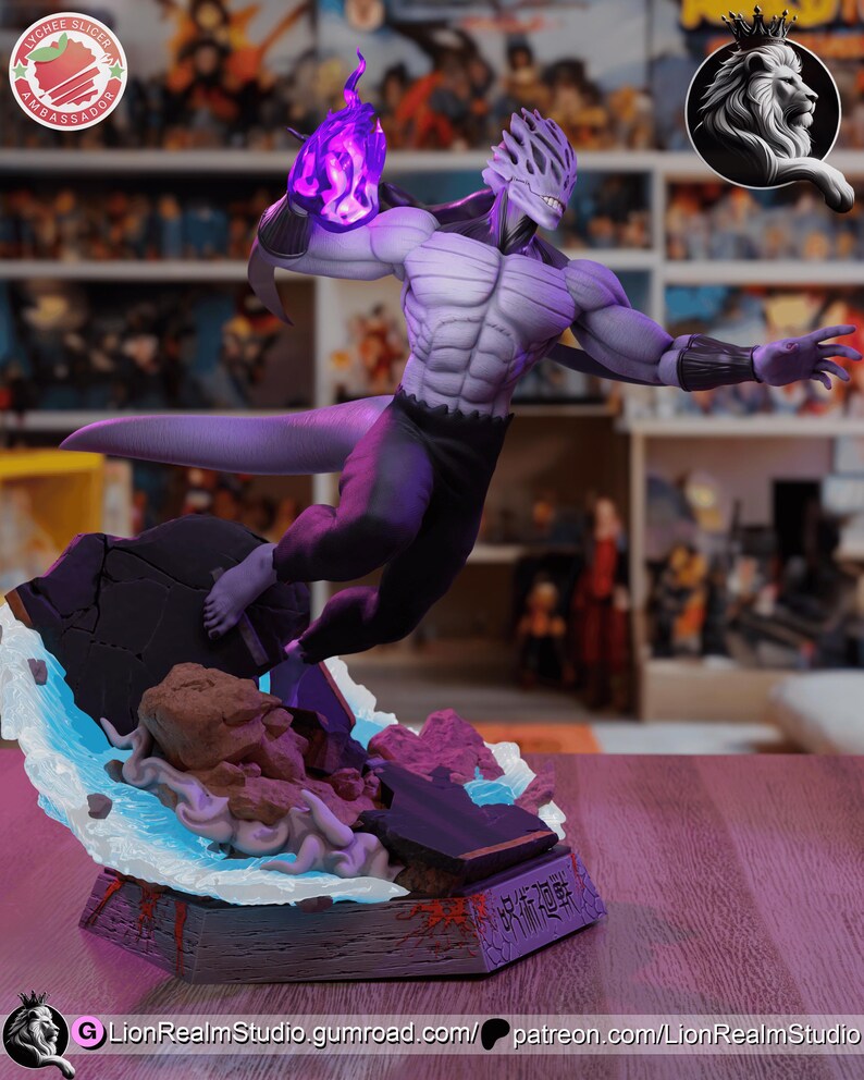 Mahito Jujutsu Kaisen | 8K 3D Printed Figure | Unpainted Model by ...