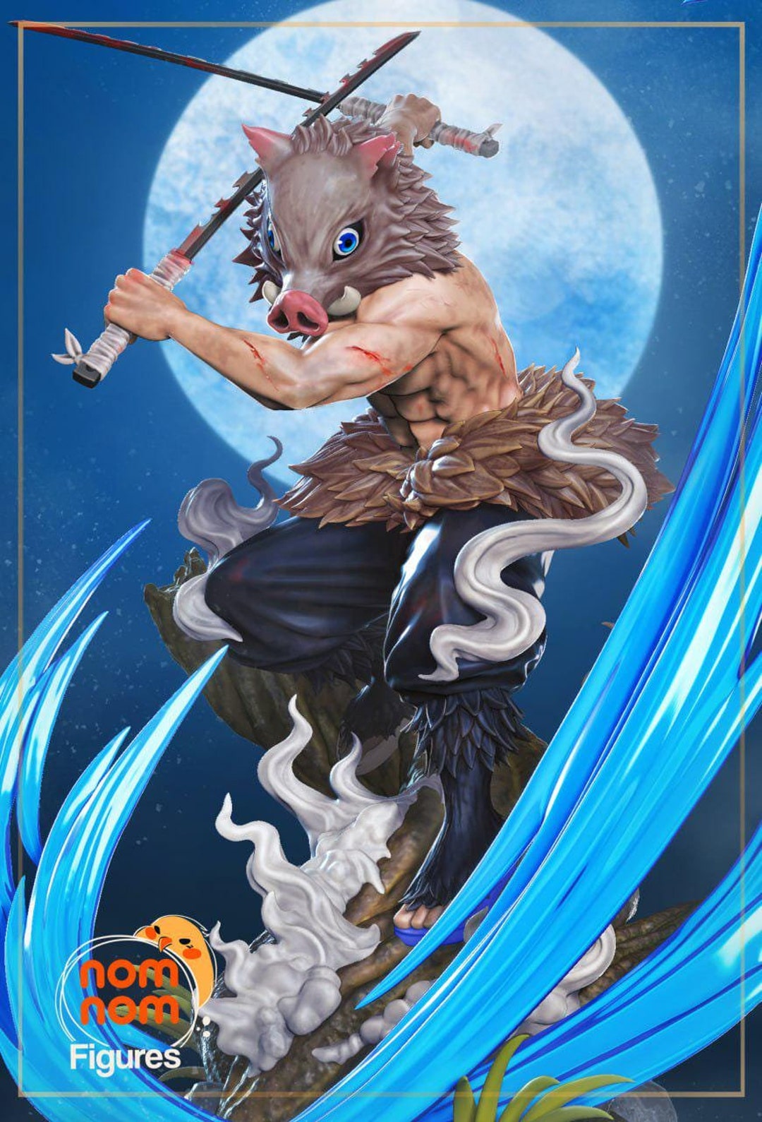 Inosuke -demon Slayer | 8K 3D Printed Figure | Model by Nomnom Figures ...