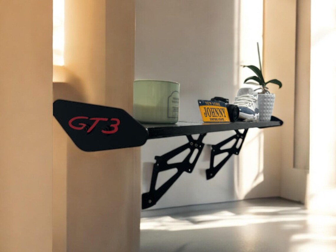 Car Spoiler Wall Shelf Modern Decoration, Cool Gifts, Wing Shelf - Etsy