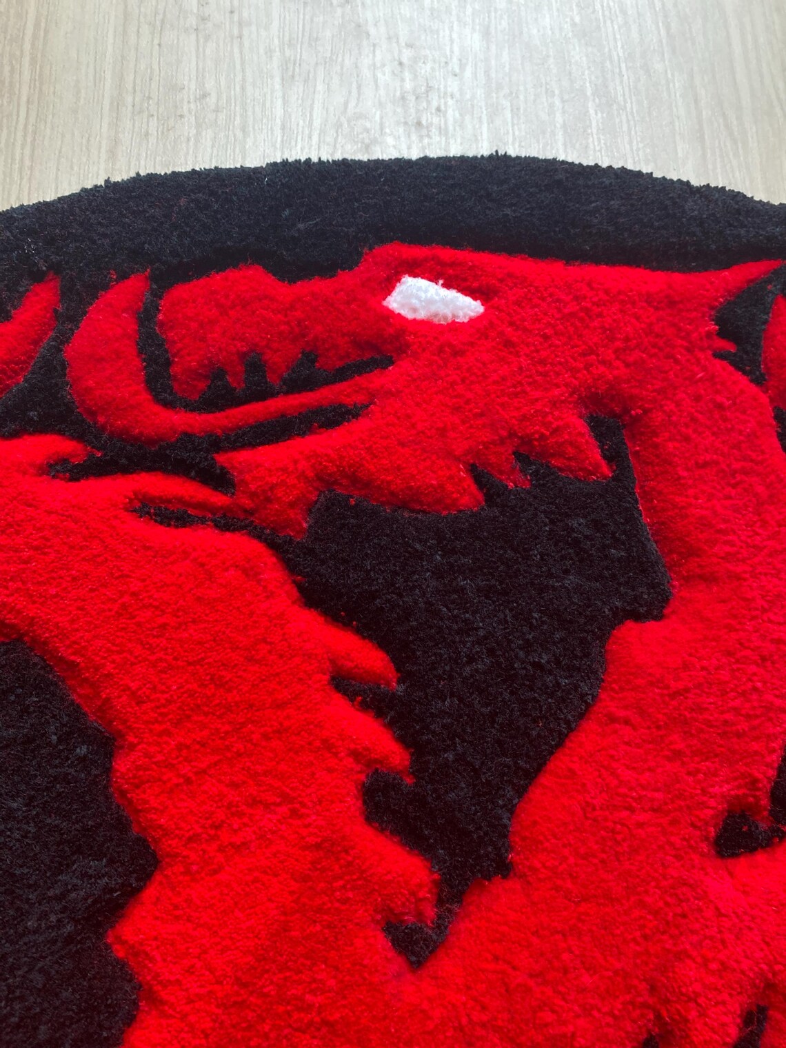 Three-headed Dragon Sigil, Custom 3D Tufted Carpet - Etsy