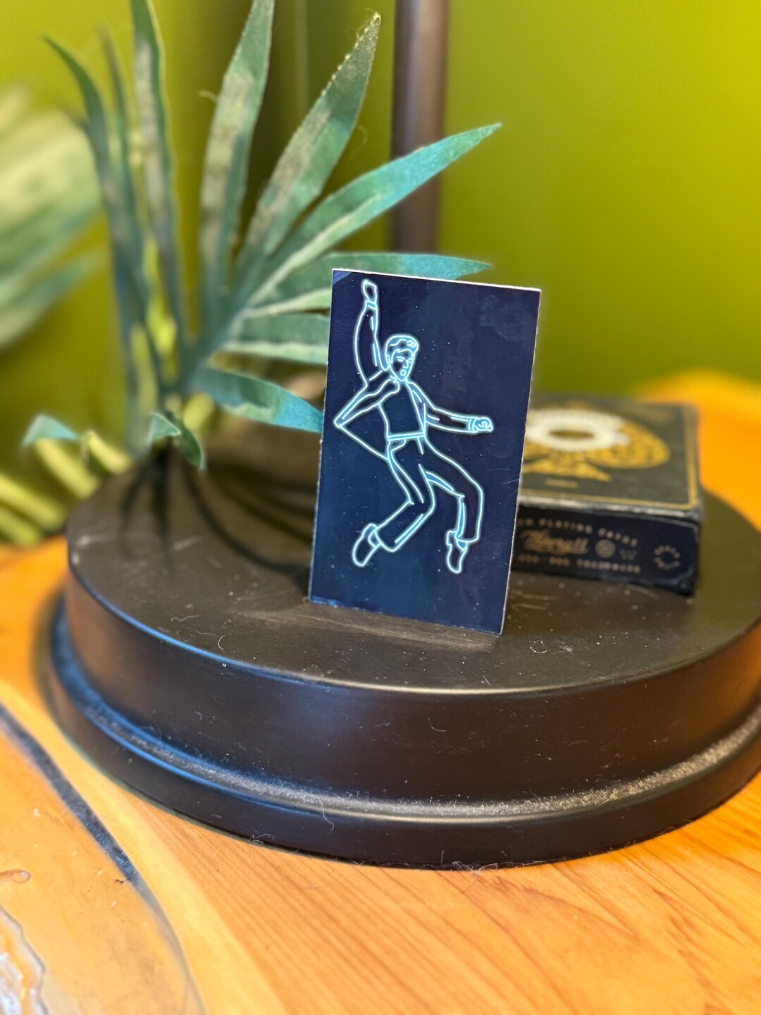 Neon Elvis Presley Vinyl Sticker - Etsy