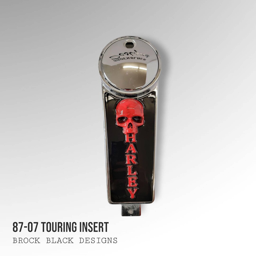 87-07 Harley Touring Console Insert With 3D Ancient Skull Theme - Etsy