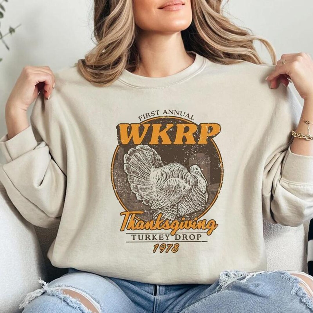 WKRP in Cincinnati Sweater, First Annual Thanksgiving Day Turkey ...