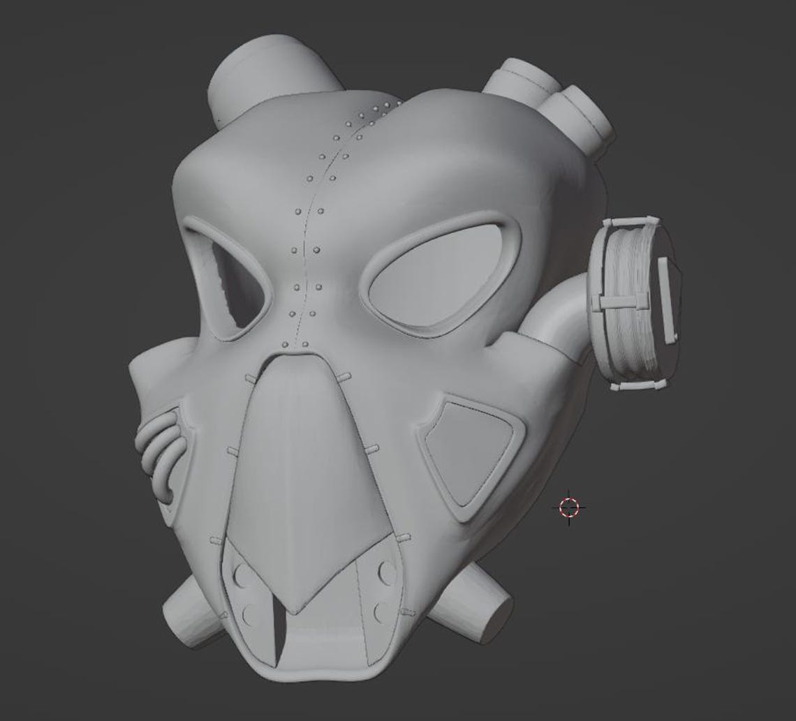 Fallout Enclave Inspired Post Apocalyptic Helmet [STL] - Etsy