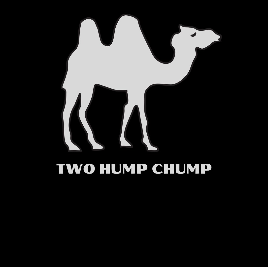 Two Hump Chump Funny Camel Graphic Tee, Casual Wear, Animal Lover Gift ...