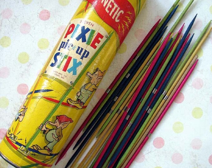 FUN Vintage Pixie Sticks Stix Game - Etsy