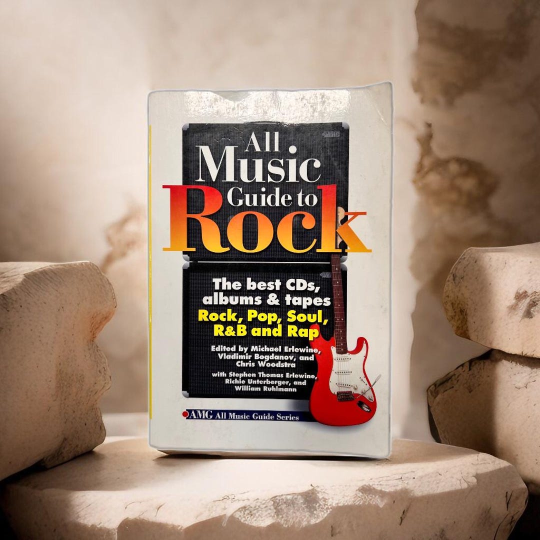1995 All Music Guide to Rock: First Edition Music History Book - Etsy