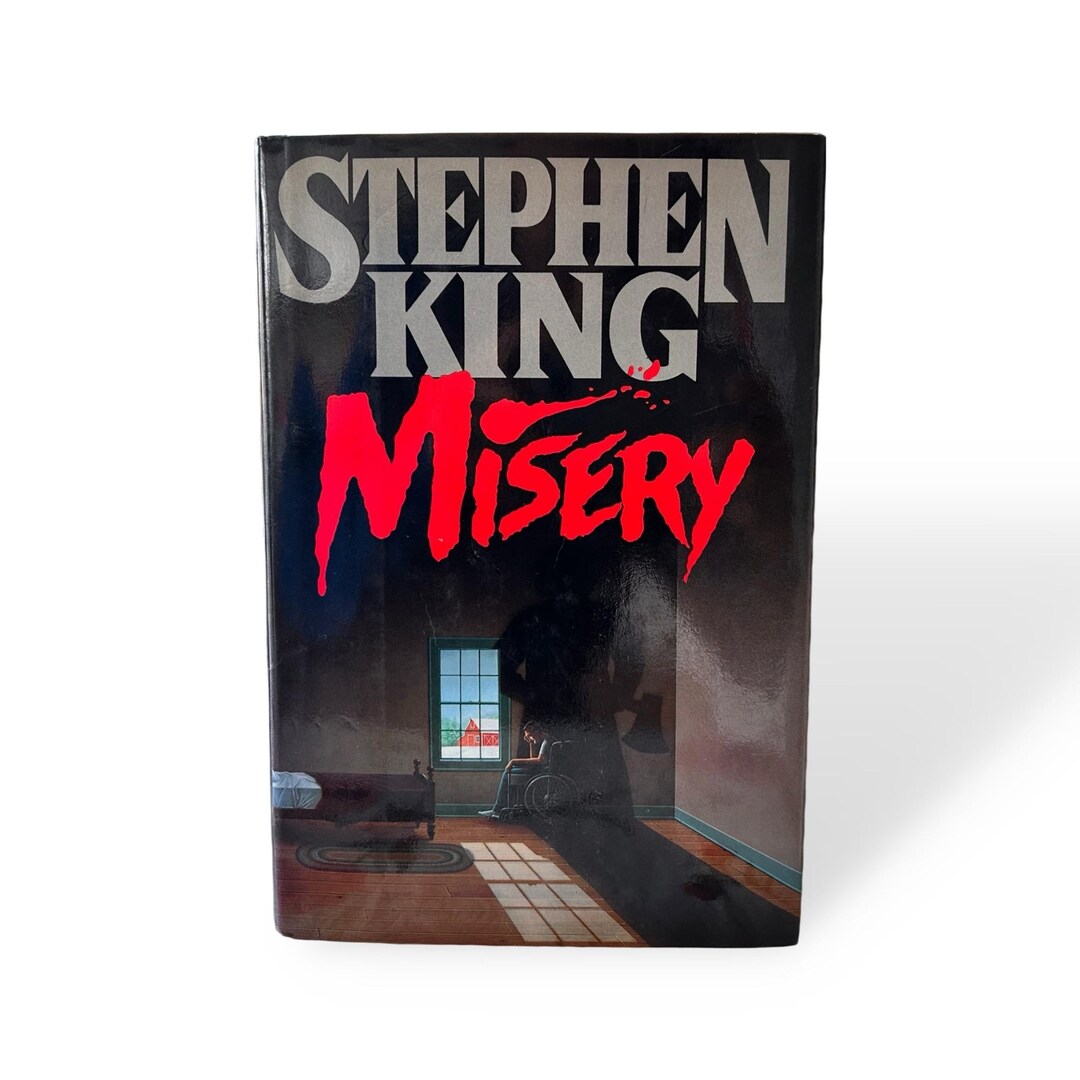 Stephen King Misery 1987 First Edition Hardcover Horror Book - Etsy