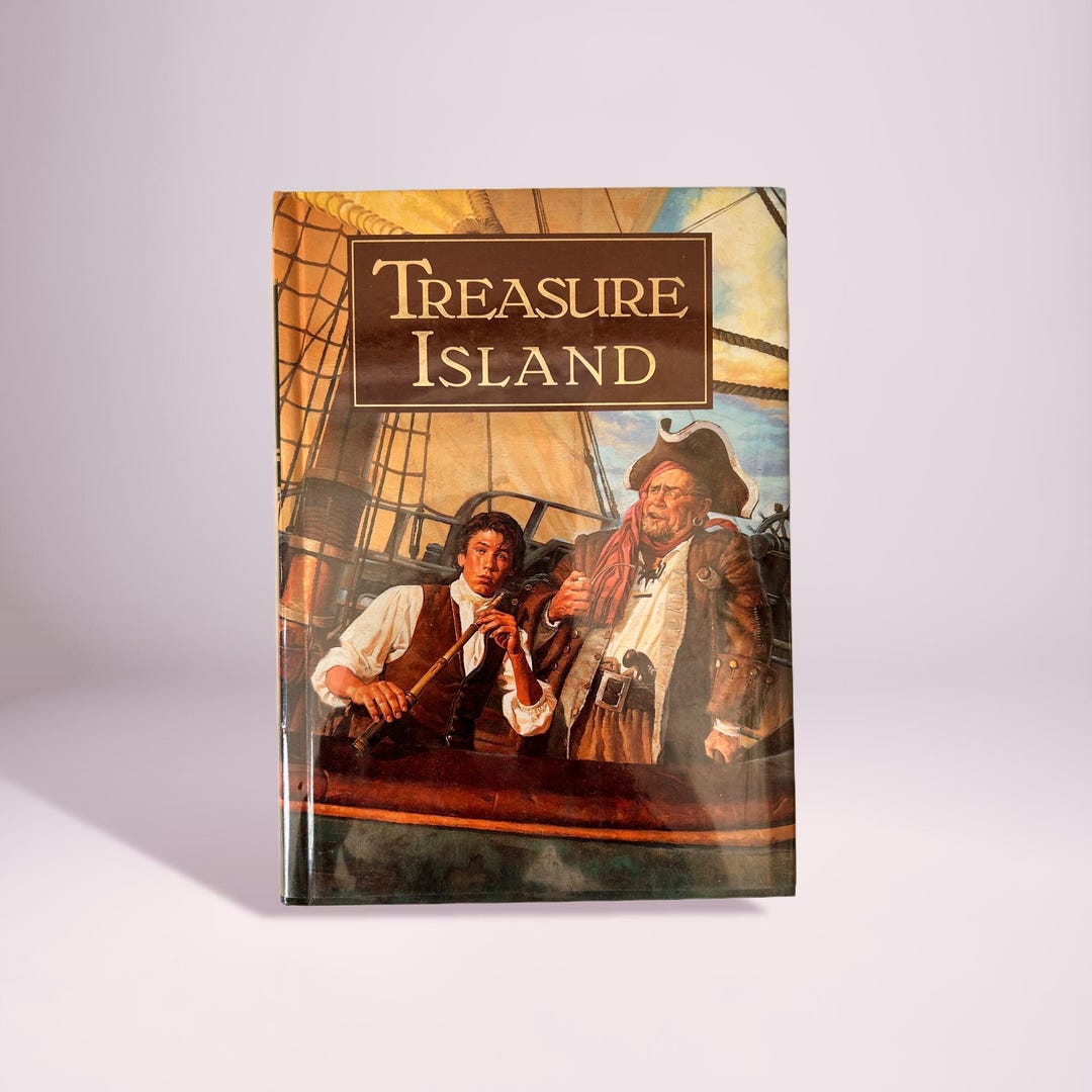 Treasure Island Illustrated Junior Edition: 1994 Children's Hardcover ...