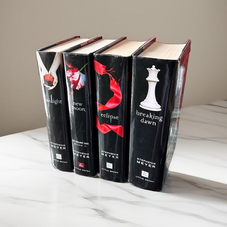 Twilight Saga Complete Collection: First Edition Hardcover Books - Etsy